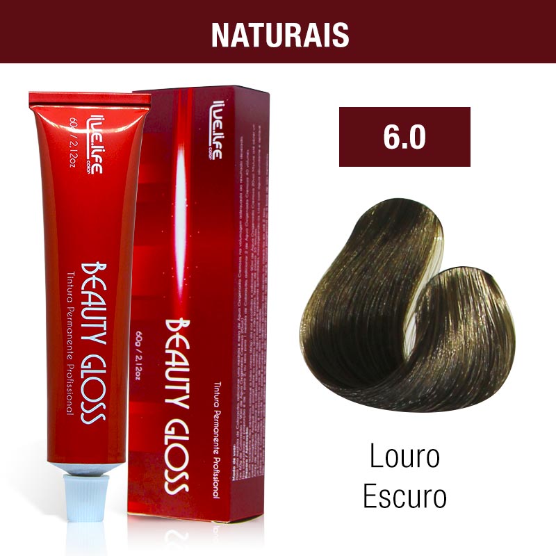 6.0 Loiro escuro Live.Life Color 60g - LIVE LIFE