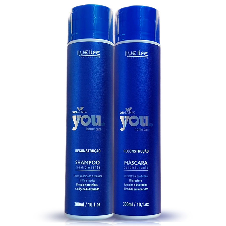 Kit Reconstrução Instantânea You Live Life - LIVE LIFE